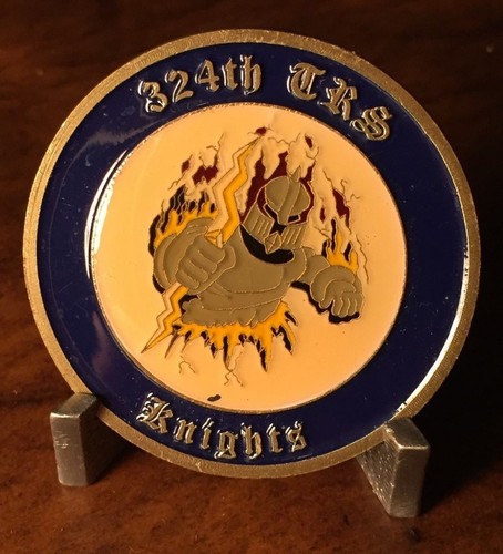 USAF 324th TRS Knights Defenders of Freedom Challenge Coin | eBay