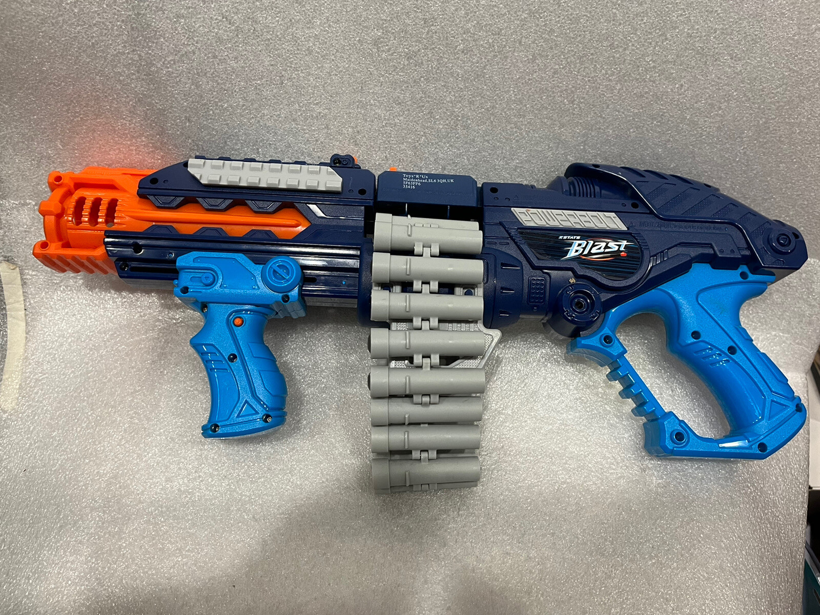 Stats Blast PowerBolt Dart Gun Blaster Preowned | eBay