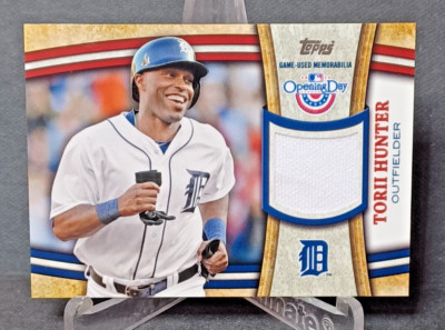 2014 Topps Opening Day Relics Torii Hunter #ODR-TH Detriot Tigers | eBay