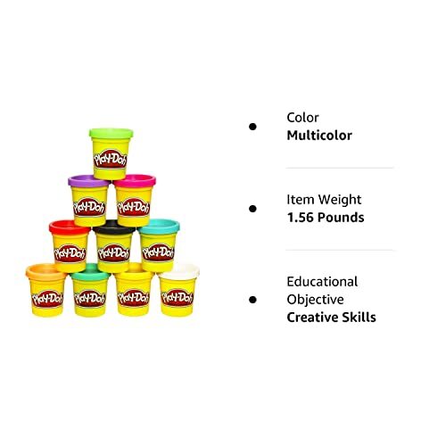 Modeling Compound Non Toxic Play Dough Assorted Colors Kids Toddler ...