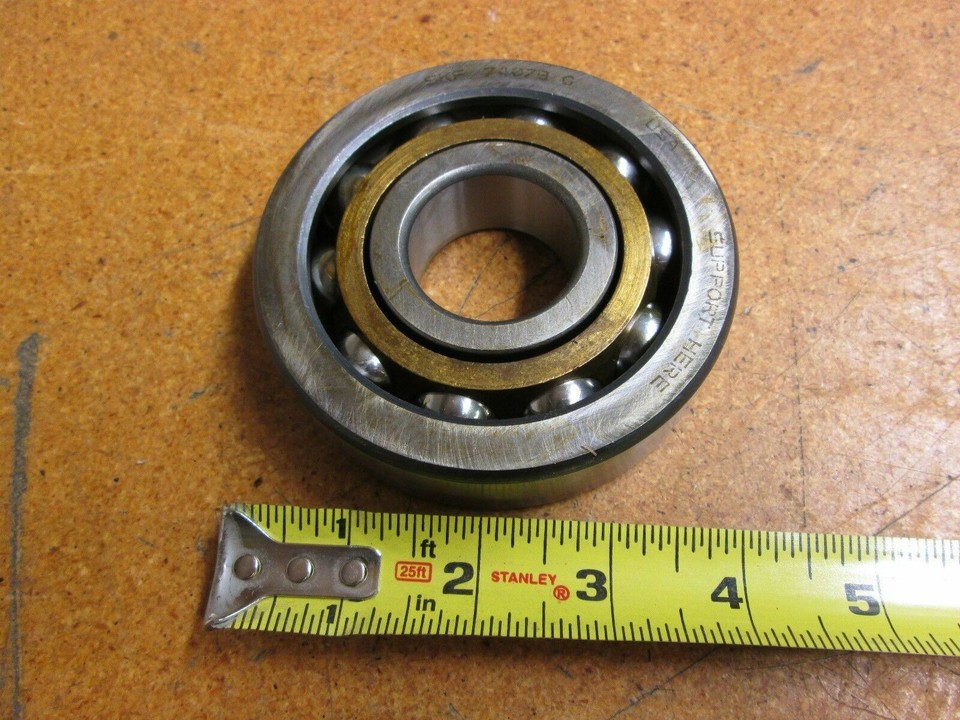 SKF 7407 BMG Angular Contact Ball Bearing 35MM ID 100MM OD 25MM Thick ...