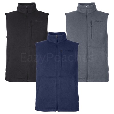 Marmot NEW Mens Size S-2XL M2 Rocklin Full-Zip Sweater Fleece Vest ...