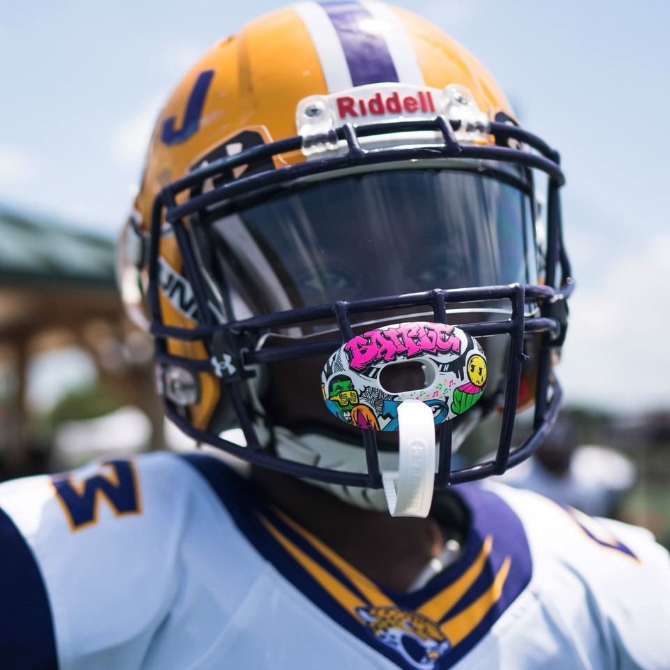 Sports Oxygen Football Mouthguard - Football Mouth Guard with Strap ...