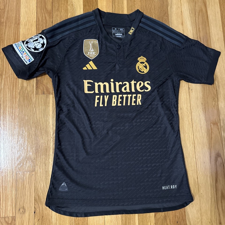 Official Adidas Real Madrid Jude Bellingham #5 23/24 Third Jersey ...