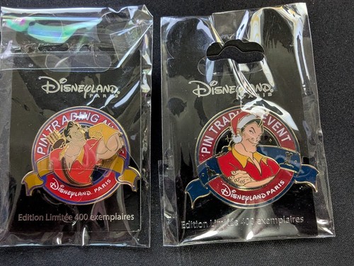 2x Set! Disneyland Paris Pin Disney Gaston Pin TRADING Pin Trading ...