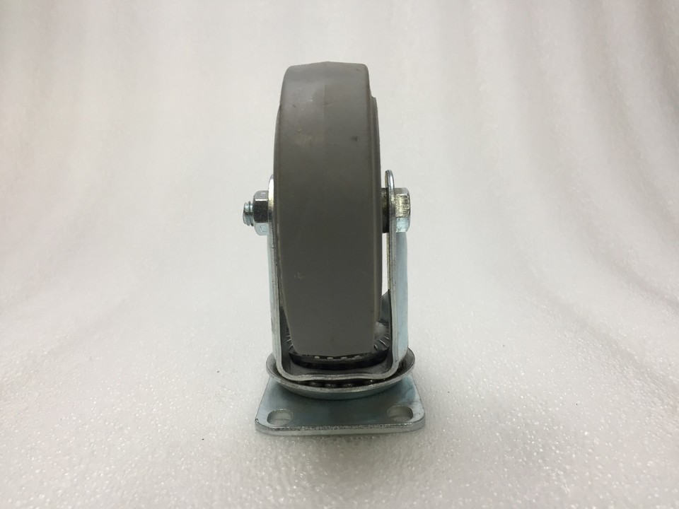 Lot of 4 Colson Encore Ecoforma 4"DX1.25"W Swivel Caster Wheel w/3.5"x2 ...