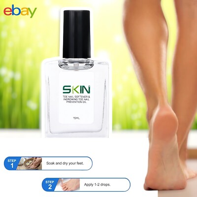 Toe Nail Softener Softens Ingrown Toenail Treatment Oil for Hard Thick ...