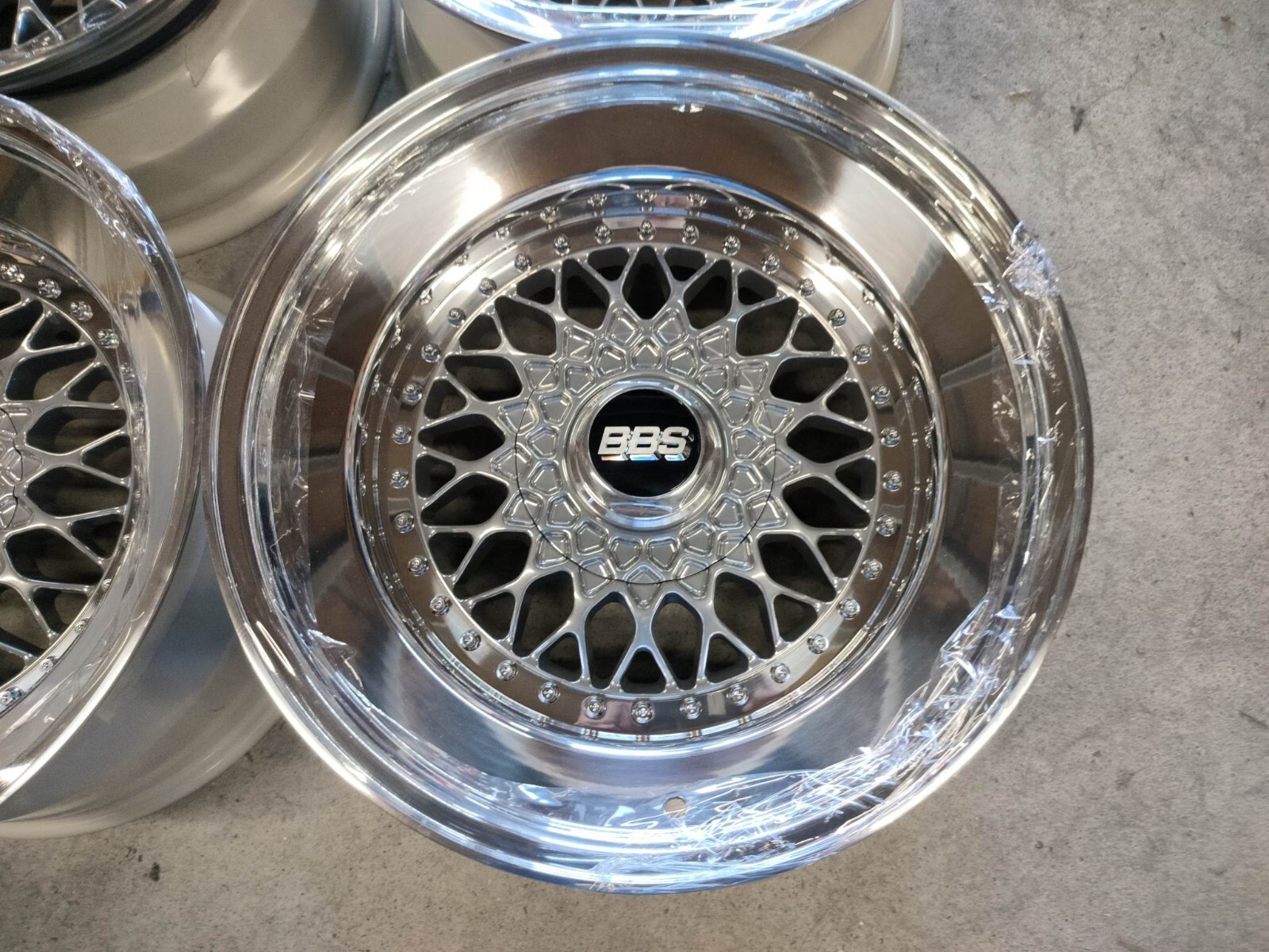 BBS RS 18" Triple Step 5x120 | Re-drilled | 72.6 mm Hub Bore | 7 Offset ...