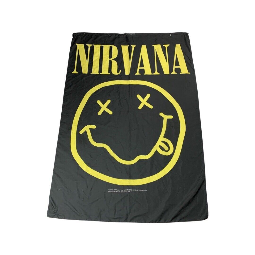 Nirvana Smiley Poster