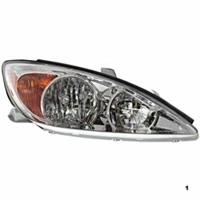Fits 02-04 Camry Right Passenger Side Headlight Assembly w/Chrome ...