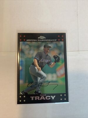 Chad Tracy 2007 Topps Chrome Baseball #104 Baseball Card | eBay