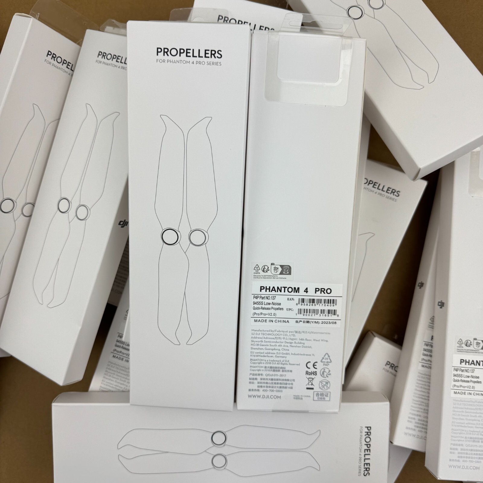 DJI Phantom 4 Pro Part NO.137 9455S Low-Noise Quick-Release Propellers(Pro/V2.0) | eBay
