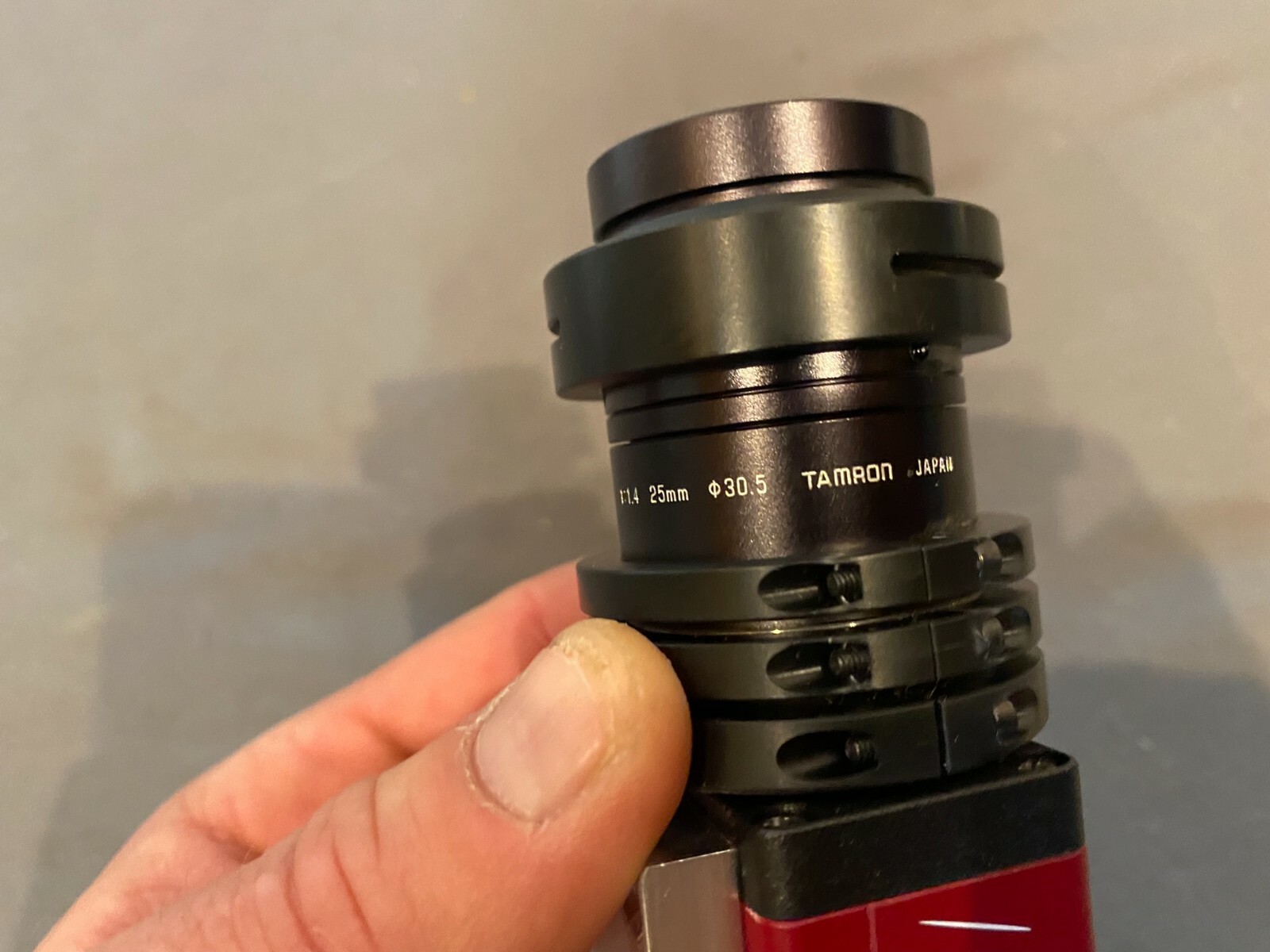 Allied Vision Marlin F-201B IRF Industrial Camera Tamron 1:1.4 25mm ...