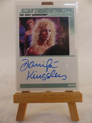 The Complete Star Trek TNG Series 1 Autograph Card Danitza Kingsley as ...