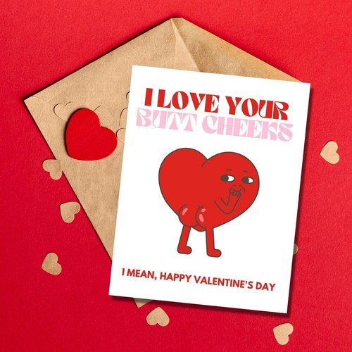 I Love Your Butt Cheeks I Mean, Happy Valentine's Day | eBay
