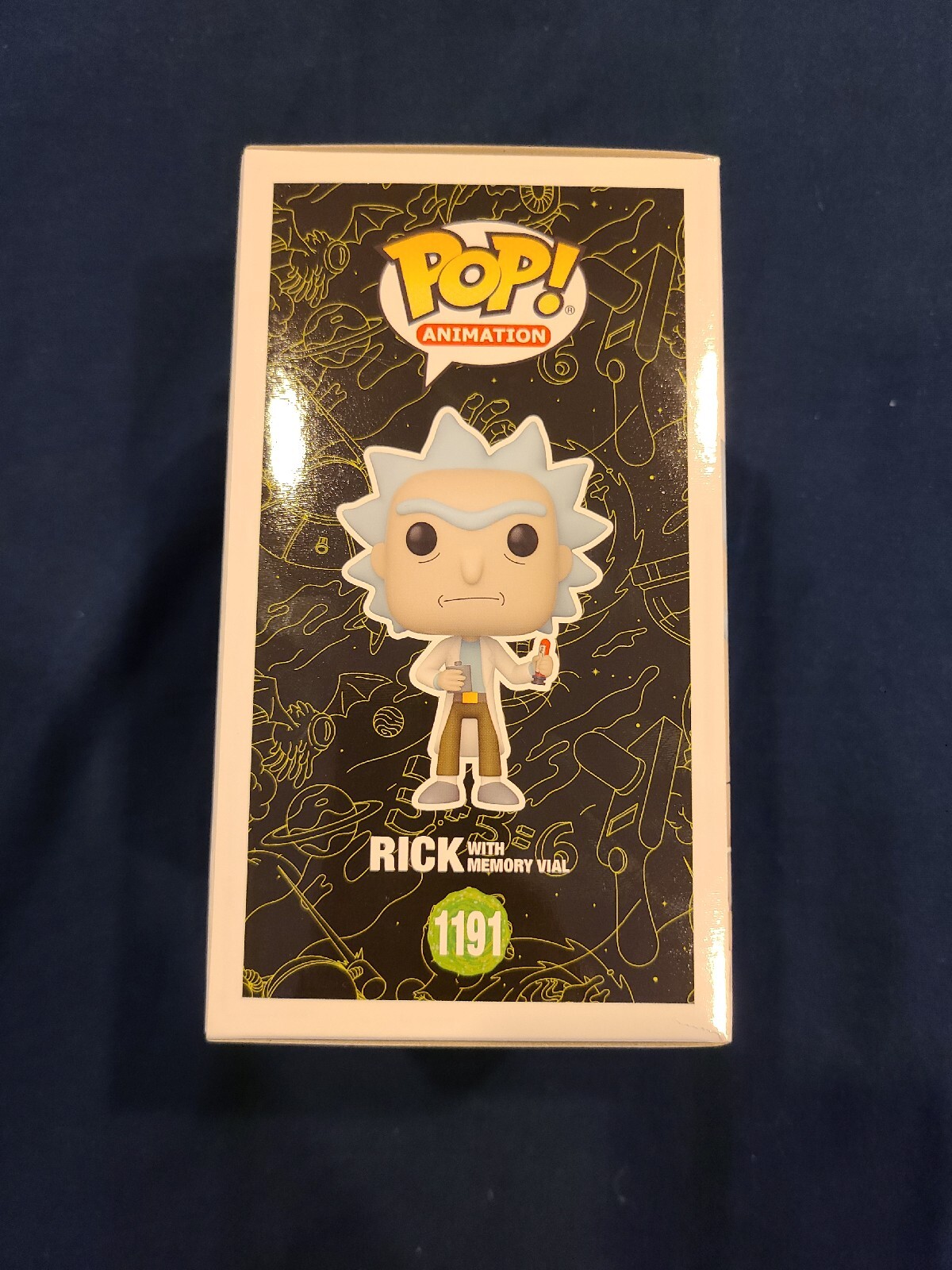 Funko Pop! Vinyl: Rick and Morty - Rick With Memory Vial - Funko ...
