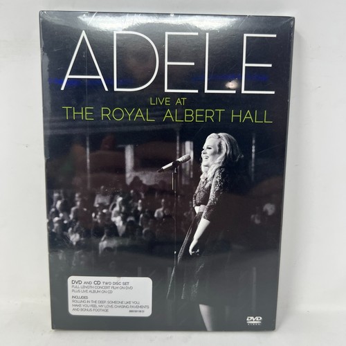 NEW Adele: Live at the Royal Albert Hall DVD / CD 2-Disc Set Concert ...