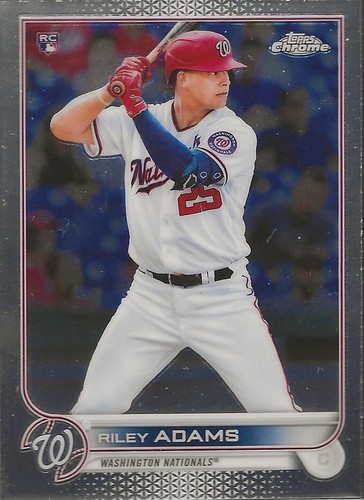 2022 Topps Chrome Baseball Riley Adams #103 RC Rookie | eBay
