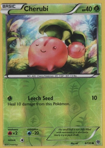 Cherubi 6/135 Holo - Plasma Storm - Pokemon Card | eBay