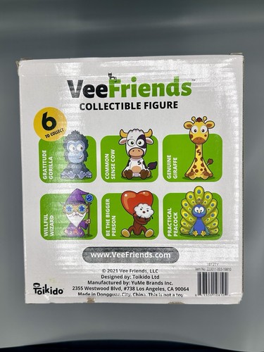 GIRAFFE FIGURE - 2021 VEE FRIENDS COLLECTIBL 7" Tall | eBay