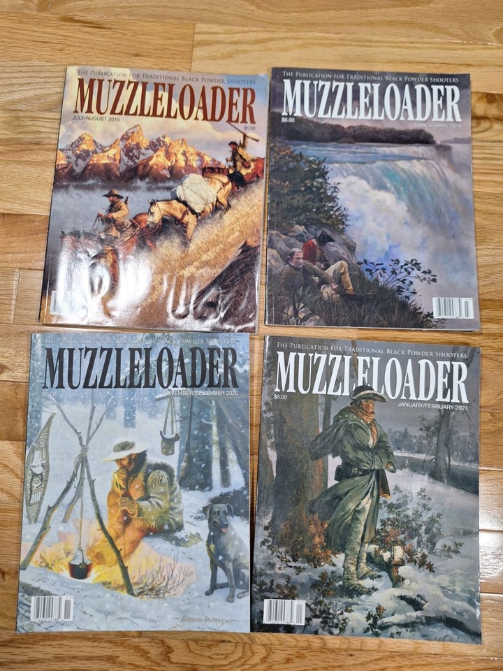 Lot of 7 MuzzleLoader Magazines 2015-2021 Black Powder Shooters | eBay