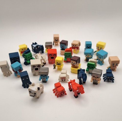 Lot of 31 Mattel Mojang Minecraft Minifigures from Various Series | eBay