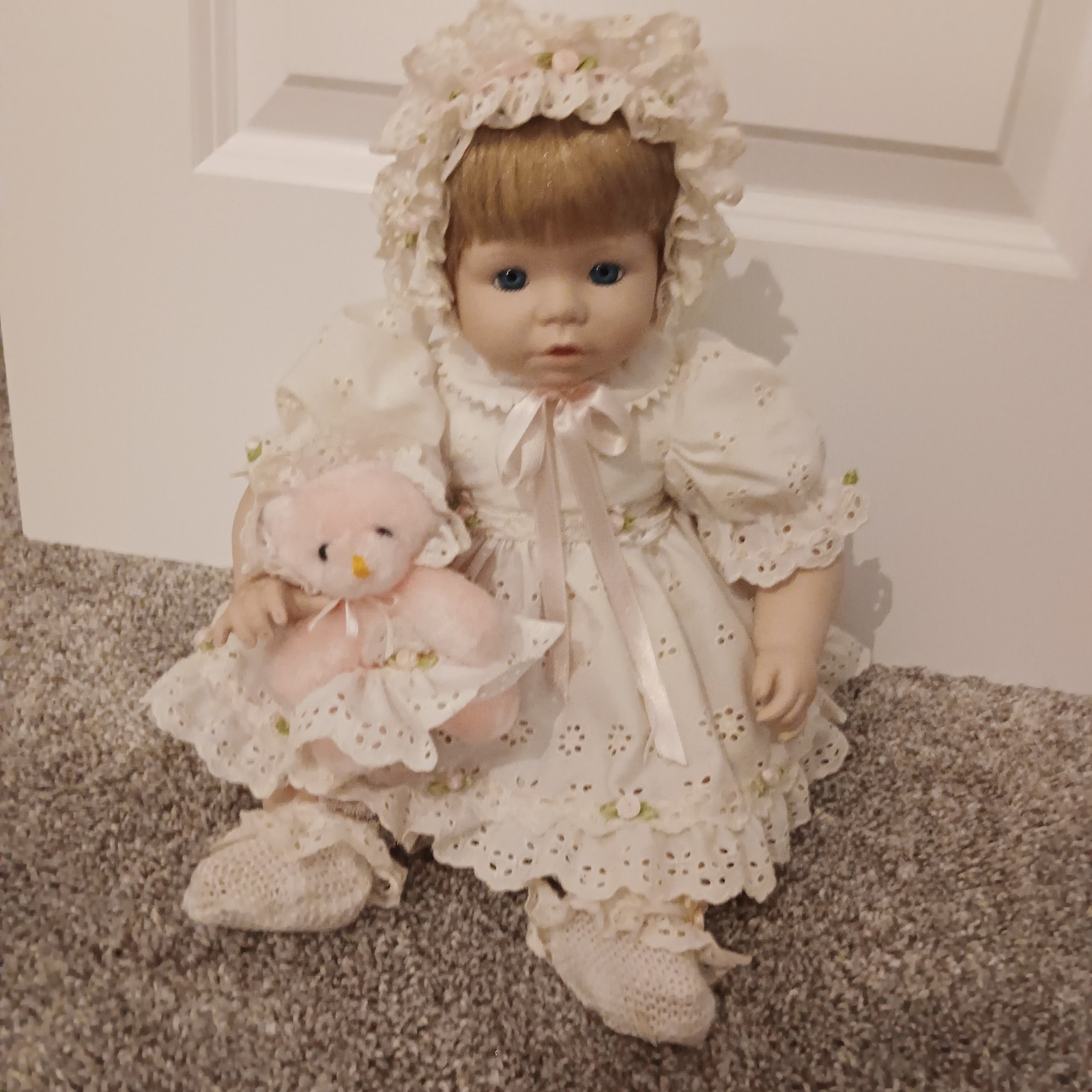 Jennifer Doll By Susan Wakeen - The Danbury Mint + BONUS KITTEN ...