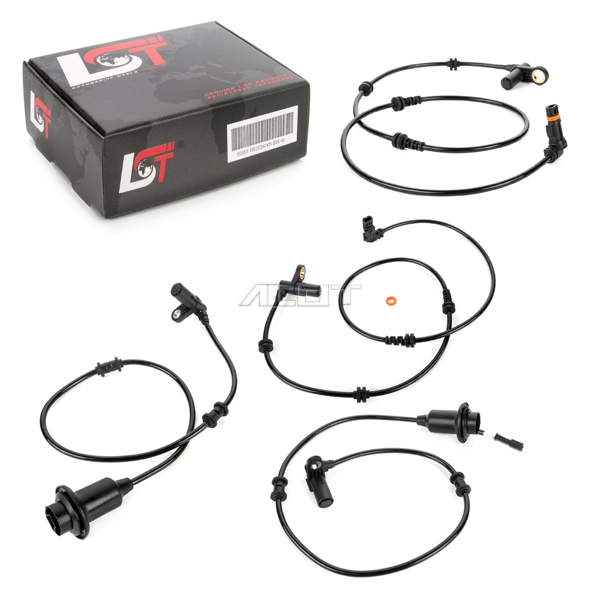 4x ABS Sensor Tachometer Front Rear for MERCEDES-BENZ S-CLASS W220 ...