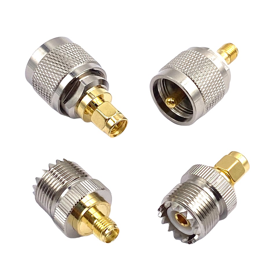 Female Male UHF SMA SO239 PL259 Adapters for CB Radio/Handheld Ham ...