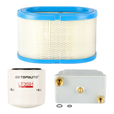 Filters Kit For Cummins Onan Quiet Diesel 6000 7500 8000 AF27906 LF3591 ...
