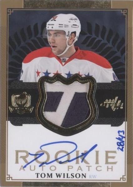 2013-14 Upper Deck The Cup - Rookie Auto Patch Gold Patches/Autographs ...
