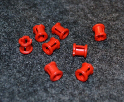 (8) Red 1/2 Bushing Technics Axle End Stops Bricks ~ Lego ~ NEW ~ | eBay