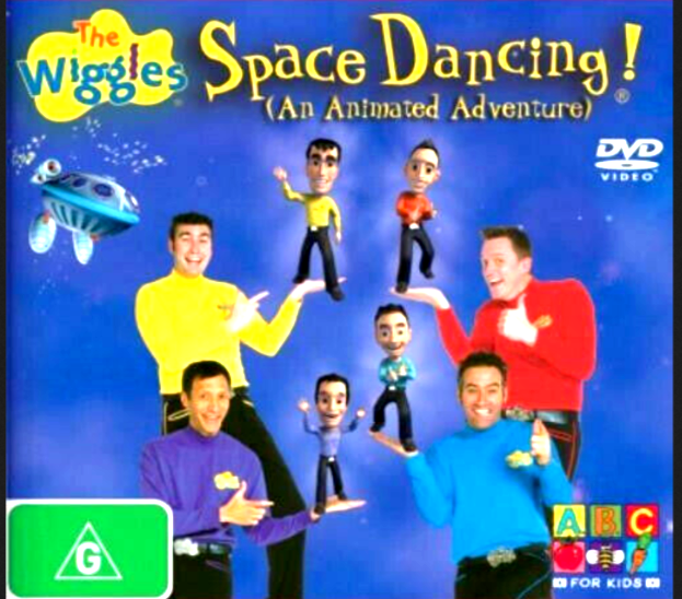 The Wiggles : Space Dancing (DVD, 2007) Animated Adventure Movie ...