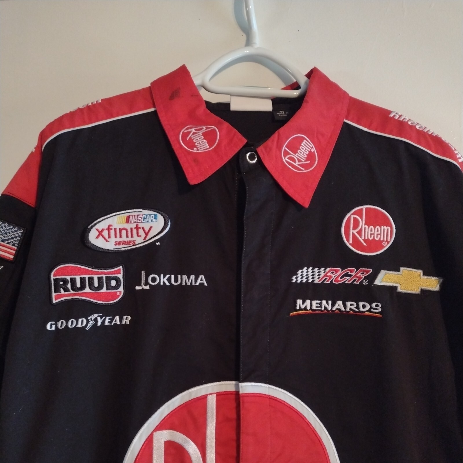 Rheem Racing Nascar Pit Crew Shirt With Matching Backpack, Hat And ...