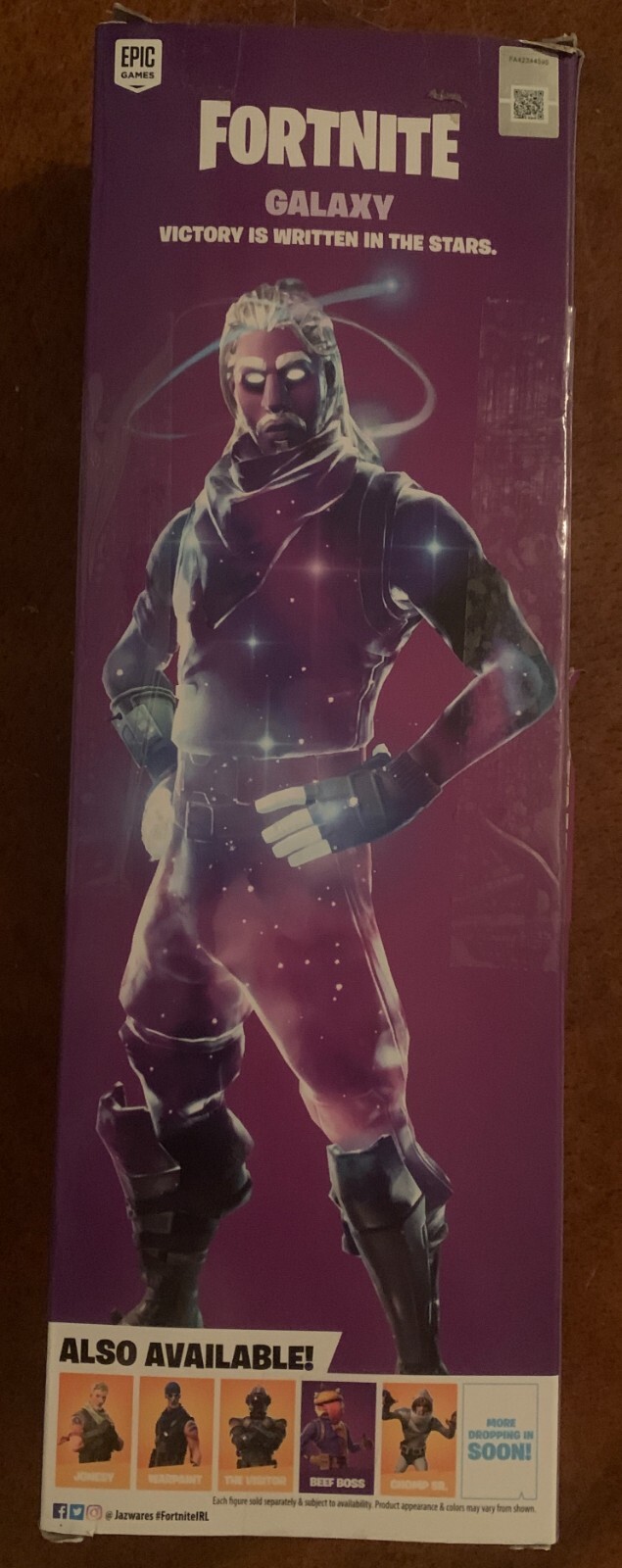 2019 Jazwares Fortnite 12" Inch Victory Series Galaxy Posable Action ...