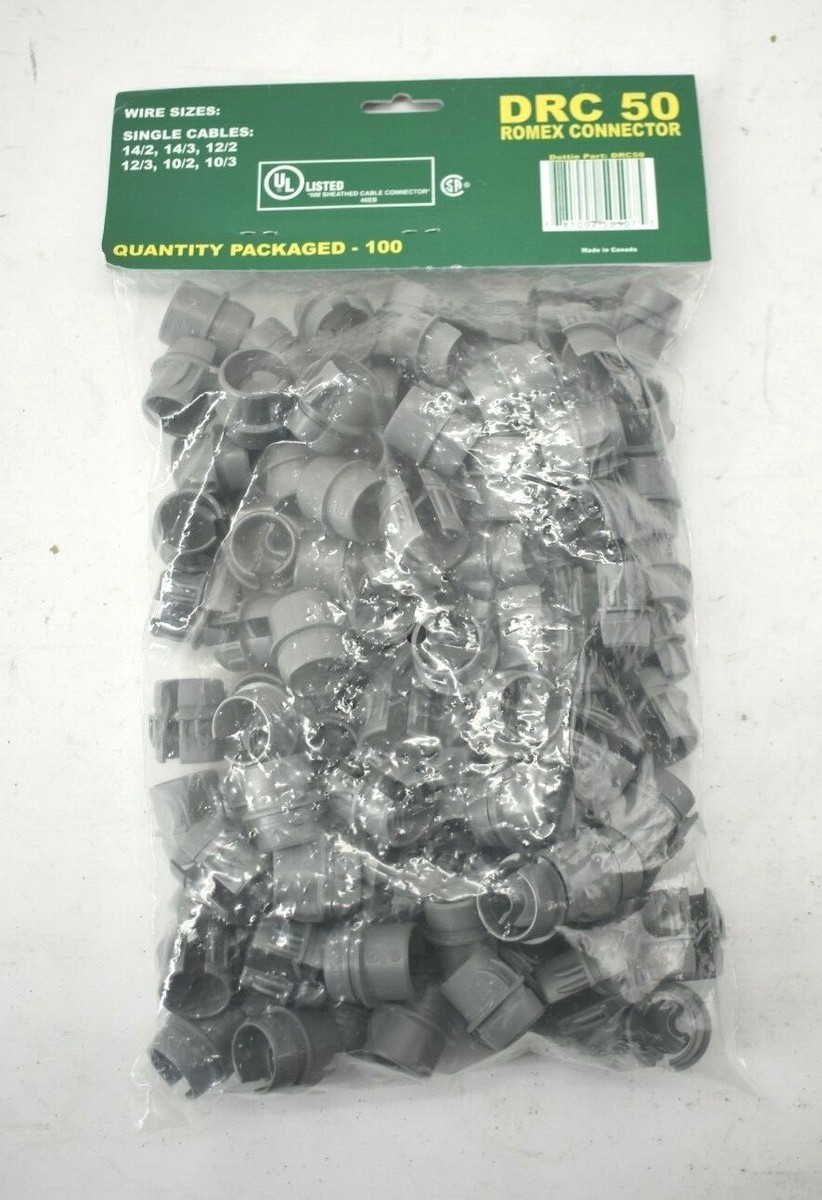 Push In Romex Connector 1/2" Tomic Tilt In Romex Connector Warren