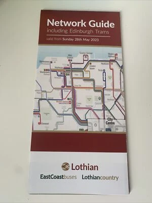 Lothian Buses network guide (plus trams) May | Grelly UK