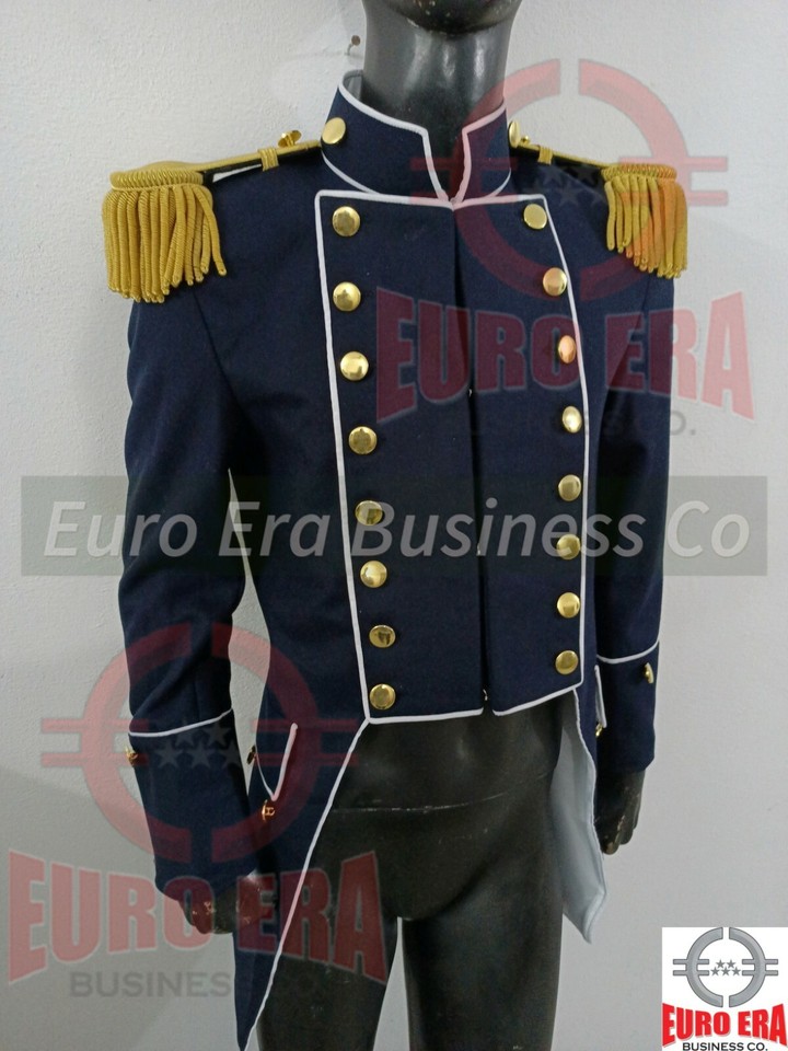 Napoleonic Regency Naval Lieutenant Frock Coat Available in all sizes ...