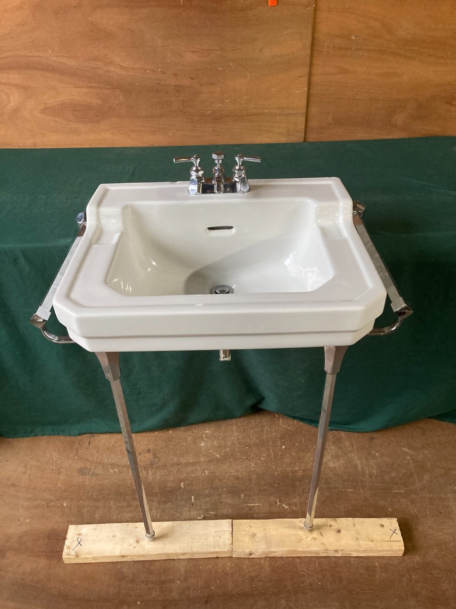 Vintage Chrome Sink Legs
