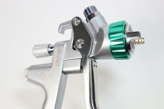 Atom X27 Spray Gun LVLP Air Spray Gun 1.3 & 1.4 MM Tip Nozzles W/ FREE ...