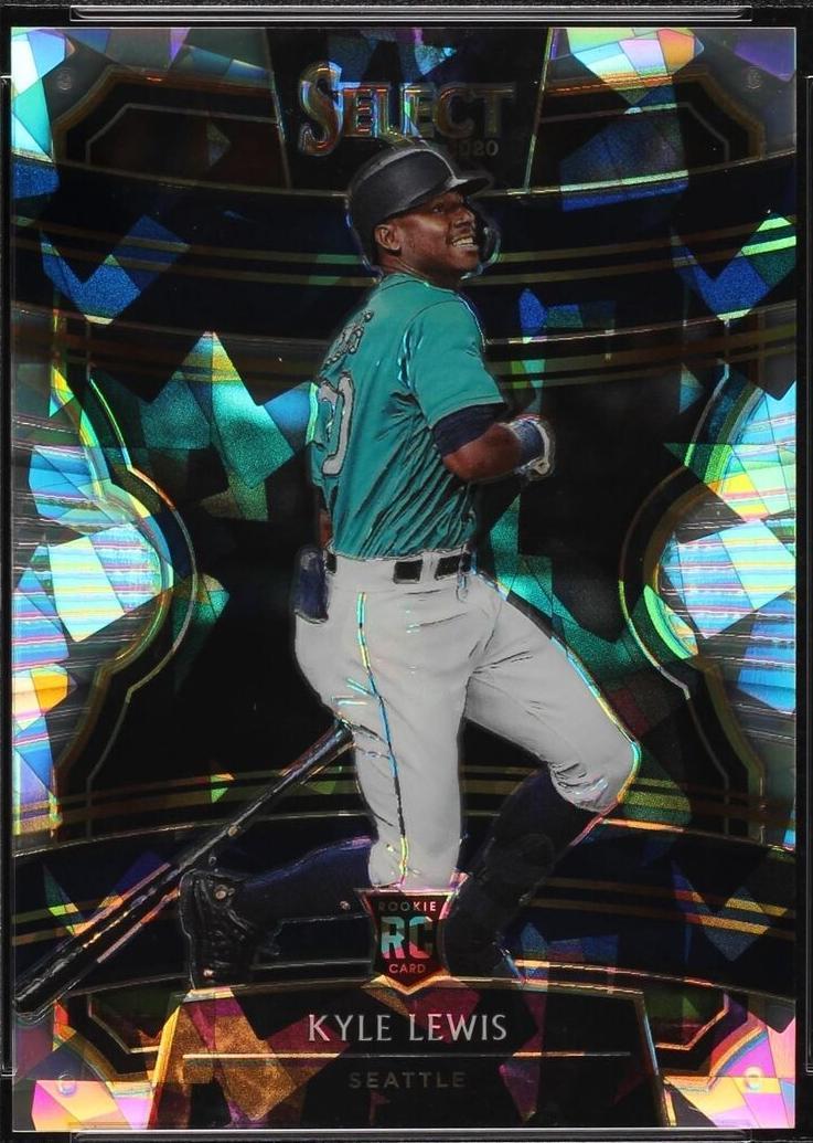 2020 Panini Select - Kyle Lewis #16 Cracked Ice Prizm /25 (RC) for sale ...