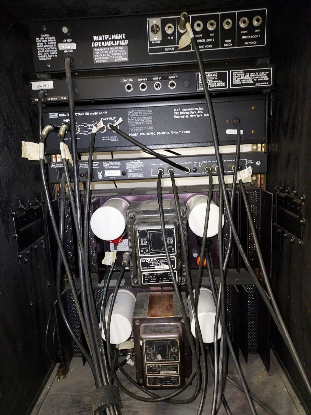 Electro-Voice Speaker System PA and amp rack | eBay