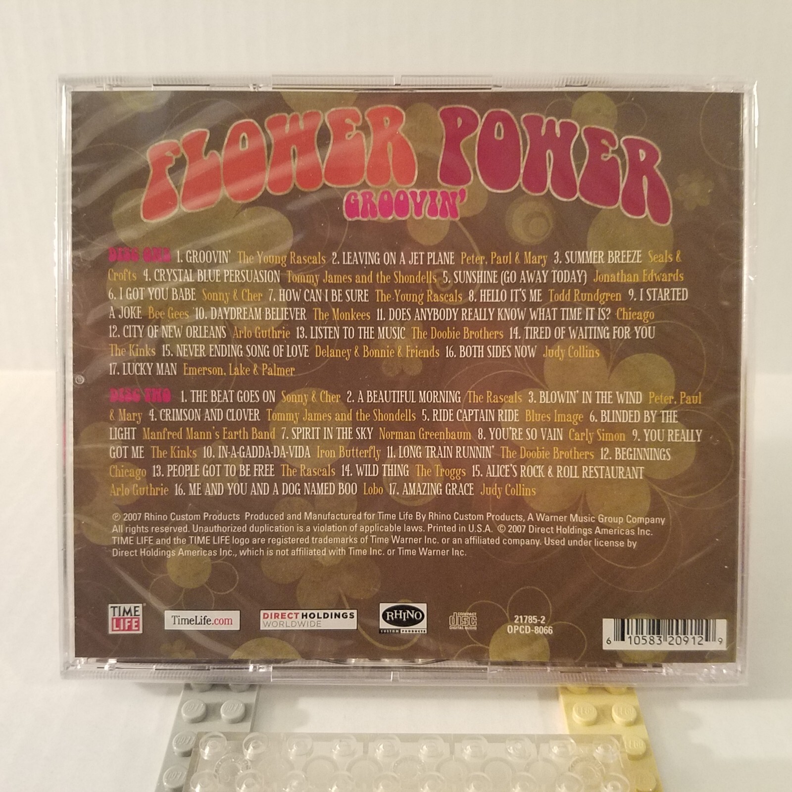 Flower Power -Groovin' Time Life 2-CD set! Factory sealed brand new ...
