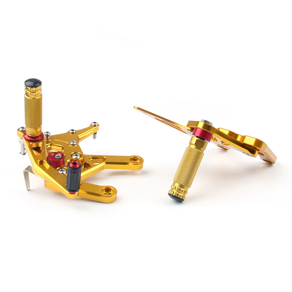 CNC Racing Footrest Rearsets Rear Set Foot pegs For Yamaha YZF R1 2015 ...