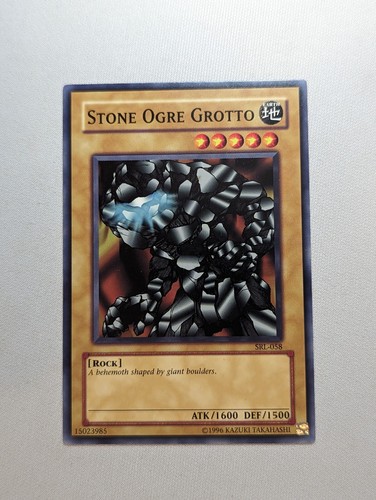 Yugioh: STONE OGRE GROTTO - [SRL-058] - [Common] - [Unlimited Edition ...