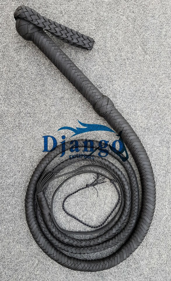8 Feet 12 Plaits Premium Paracord Nylon Heavy Duty Custom BULLWHIP For ...