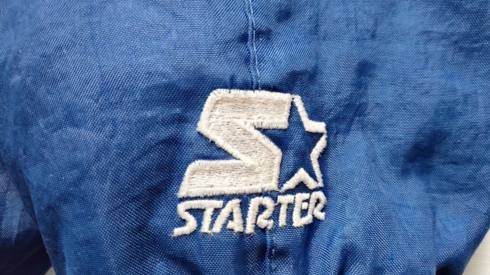VINTAGE STARTER PRO LINE DALLAS COWBOYS FULL ZIPP WINTER JACKET SIZE L ...