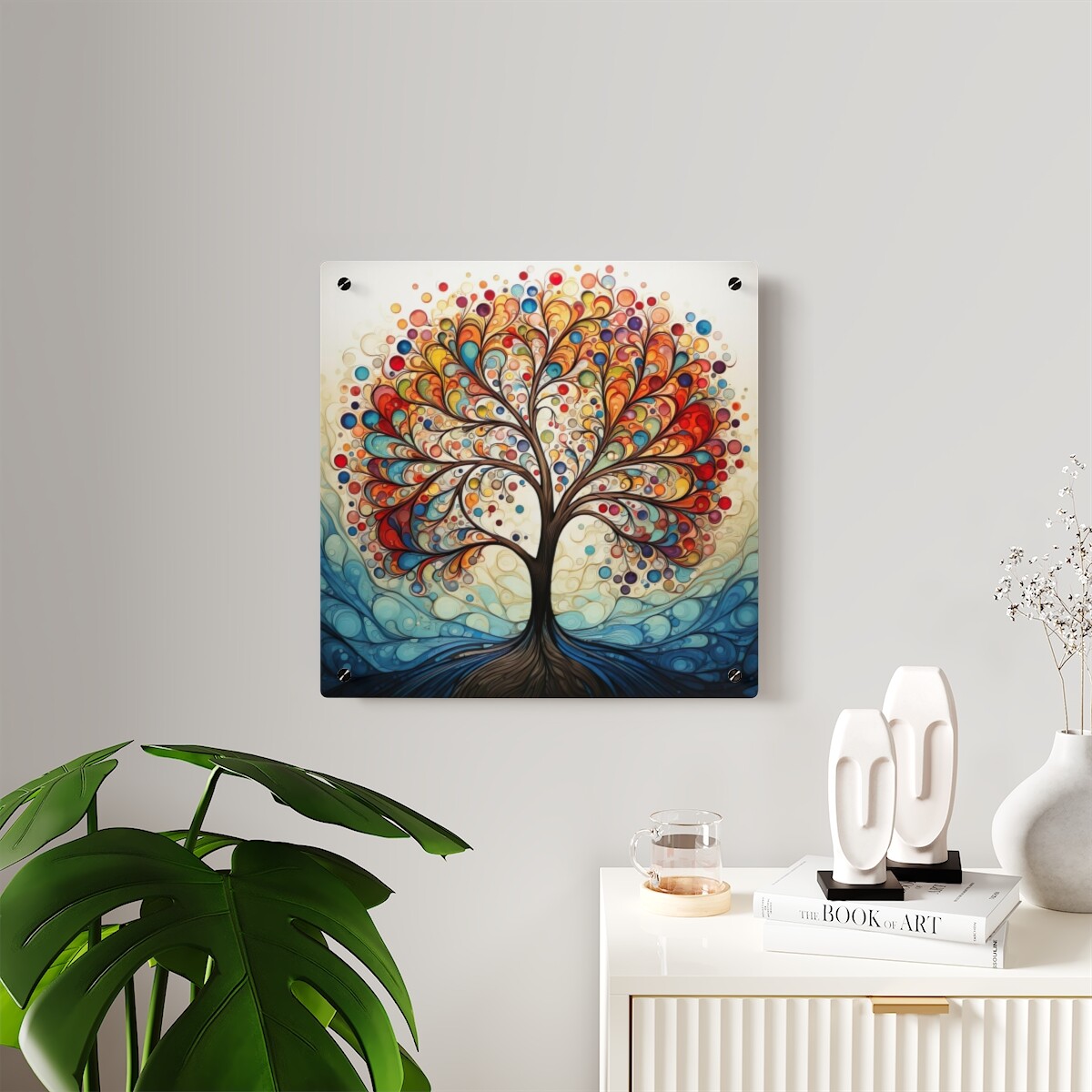 Trippy Tree Drawings The Magic Tree | Moonlit Dreamscape With