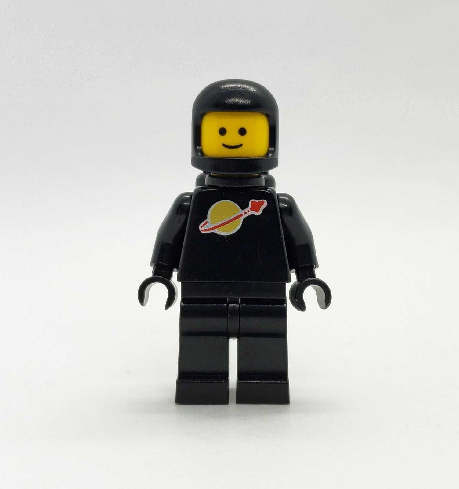 Lego Full Gold Black Spaceman Minifigure Classic Space Vintage 6985 ...