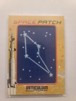 2023 UD Goodwin Champions Glow in the Dark Space Patch Reticulum #GSP ...